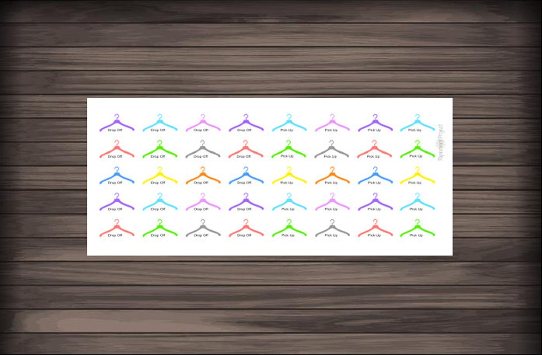 Dry Cleaning Stickers - Etsy