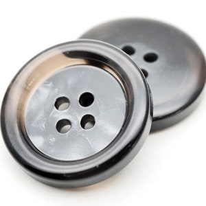 Tortoise Color Resin Buttons 4 Holes Double Layer Button for Garment ...