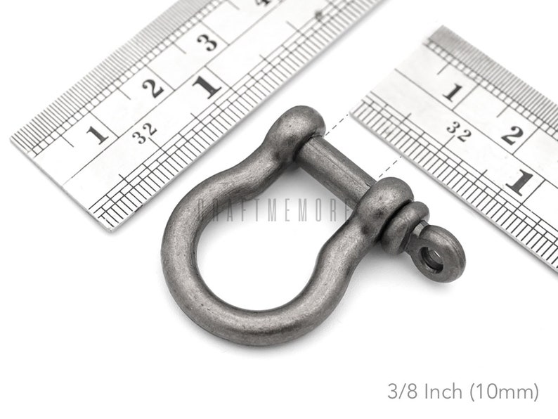 4pcs Shackle Screw Rings D-ring D Type Screw Pin Joint Connect for Key ...