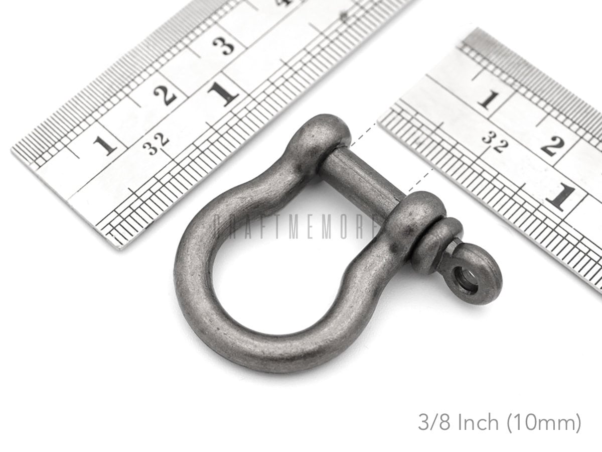 4pcs Shackle Screw Rings D-ring D Type Screw Pin Joint Connect for Key ...