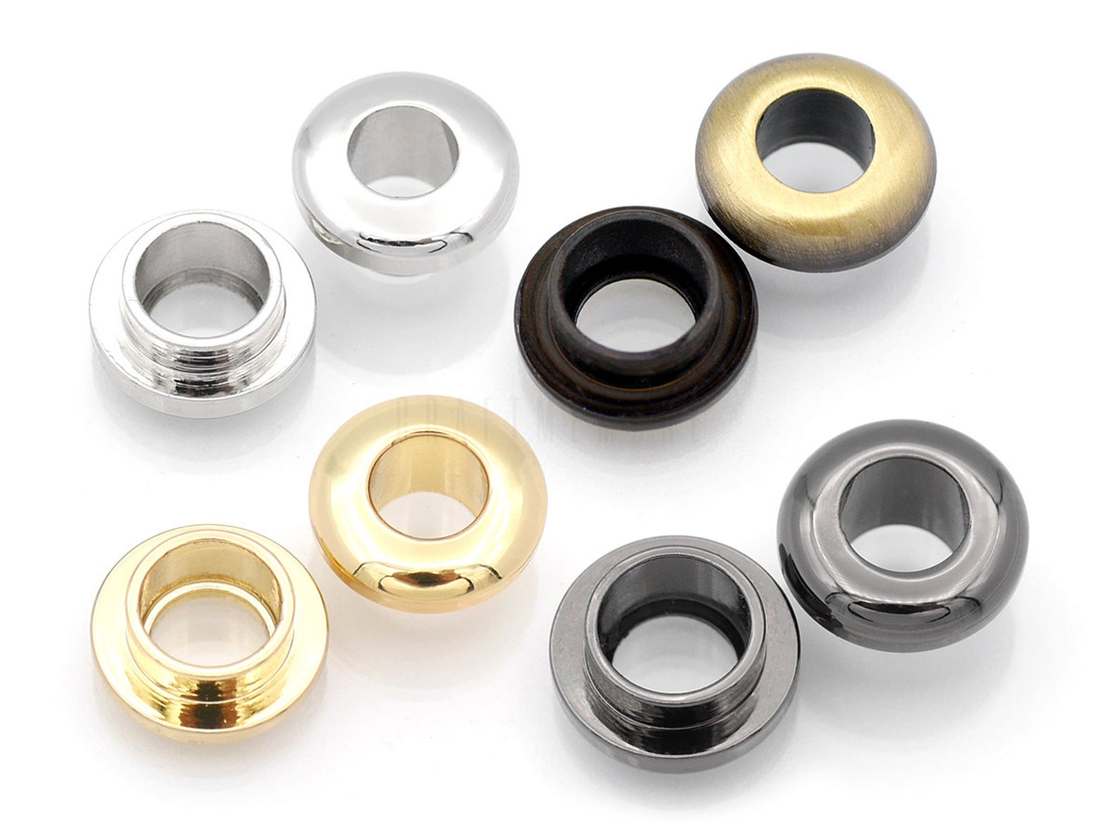 10sets 3/165mm Hole Tiny Metal Push Snap Together - Etsy