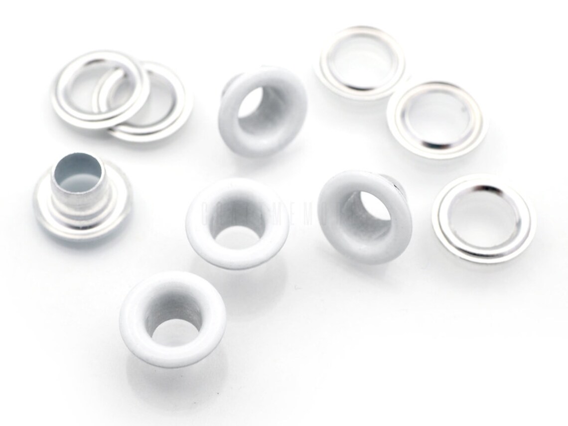 100pack 3/16 ID White Eyelets Grommets With Washers 5mm - Etsy