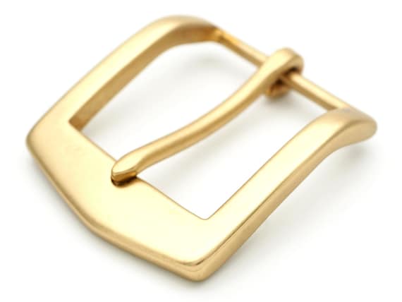 1-1/2 Inch Solid Brass Belt Buckle Single Prong Square Belt - Etsy