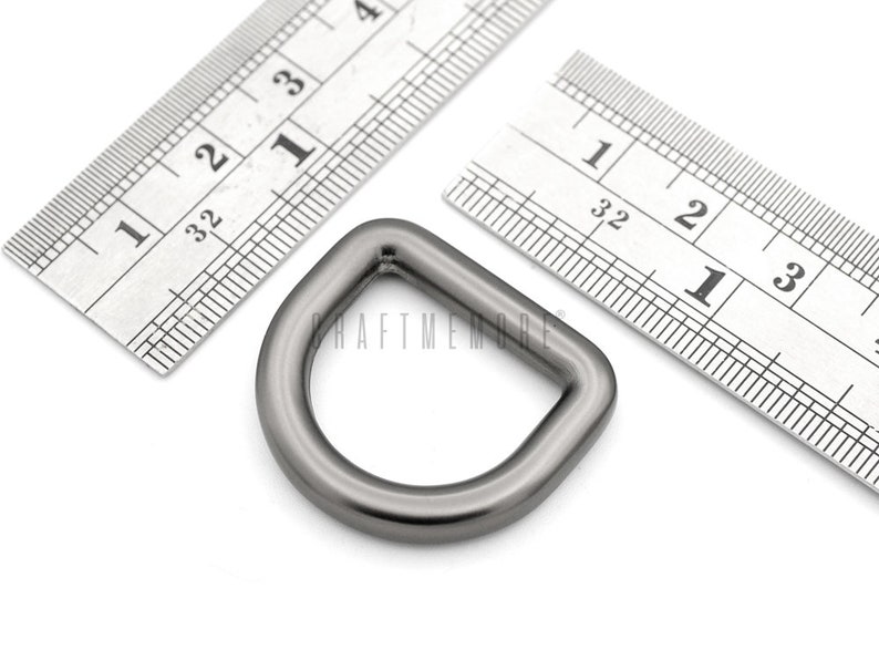 6pcs Matte Black D-ring High Quality D-rings Loop Ring for - Etsy