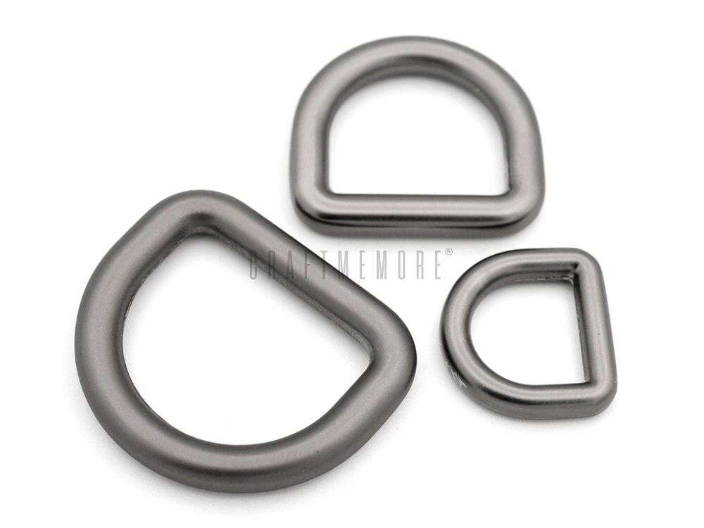 6pcs Matte Black D-ring High Quality D-rings Loop Ring for - Etsy
