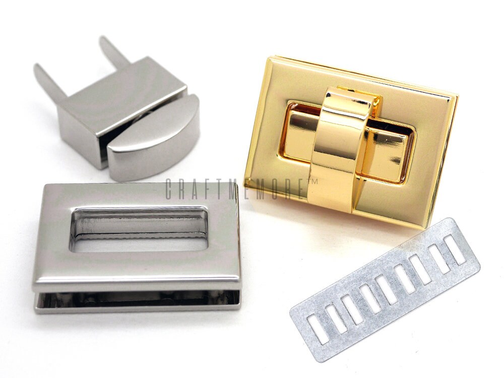 1pc 1-1/4 Twist Locks Purse Closure Leather Craft | Etsy