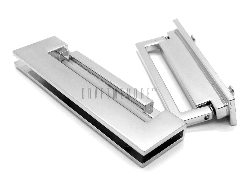 1pc Metal Purse Lock Bar With Flip Closure Clasp Lock *premium Quality ...