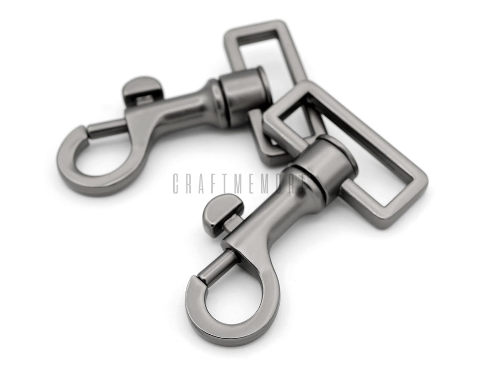 2pcs Multi Size Matte Black Slide Bolt Swivel Snap Hooks - Etsy
