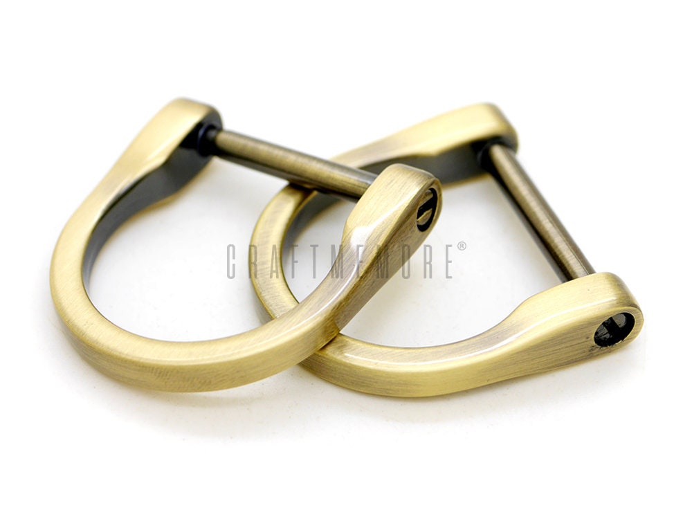 4pack 1 Inch D-rings Screw in Shackle Horseshoe U Shape D | Etsy