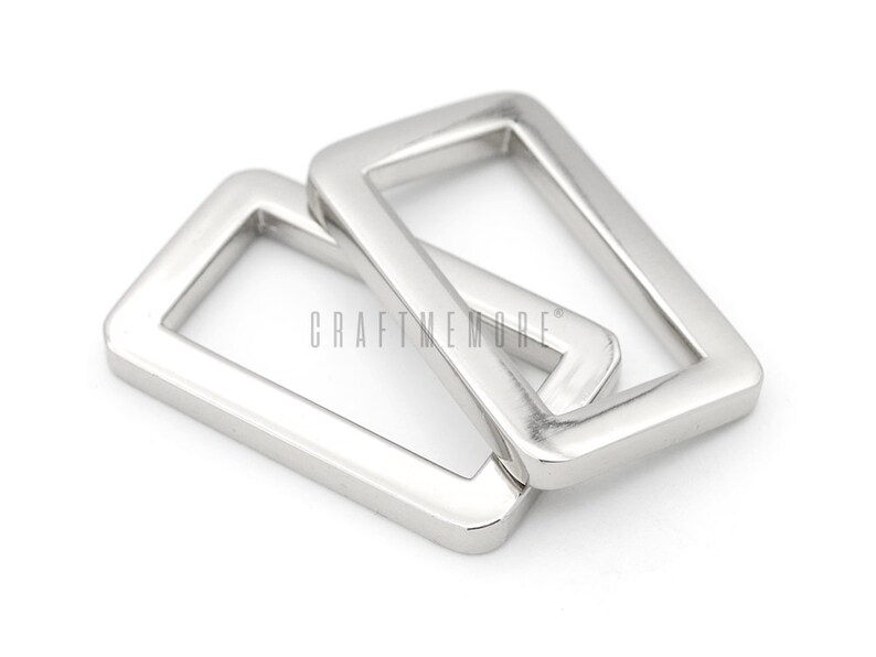 6pack Multi-size Flat Rectangle Rings Buckle for Bag Belt - Etsy