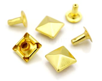 15mm High Cup Pyramid Head Studs Rivets Setter Tool - Etsy