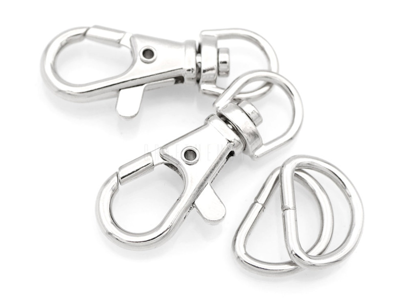 10sets Swivel Trigger Snap Hooks Purse Landyard Clip Lobster Clasps ...