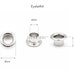 Tiny Metal Eyelets Mini Grommets 2mm 3mm 4mm No Washer Self Backing ...