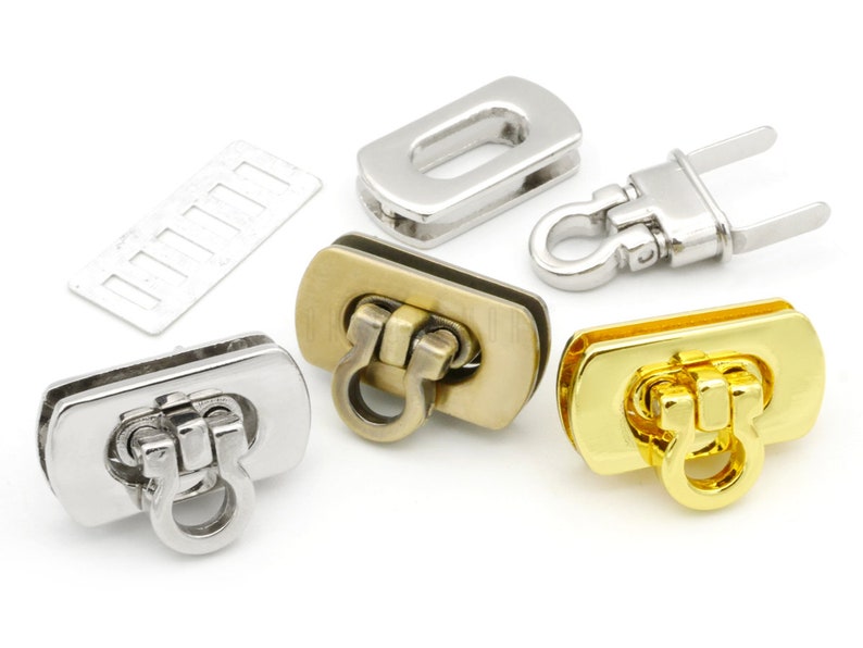 Mini Purse Lock Metal Flip Lock Craft Case Clasp Turn Flip - Etsy