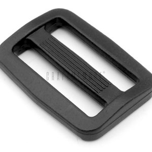Plastic Slide Buckle Rectangle Ring Triglide Slider Loop Belt Keeper ...