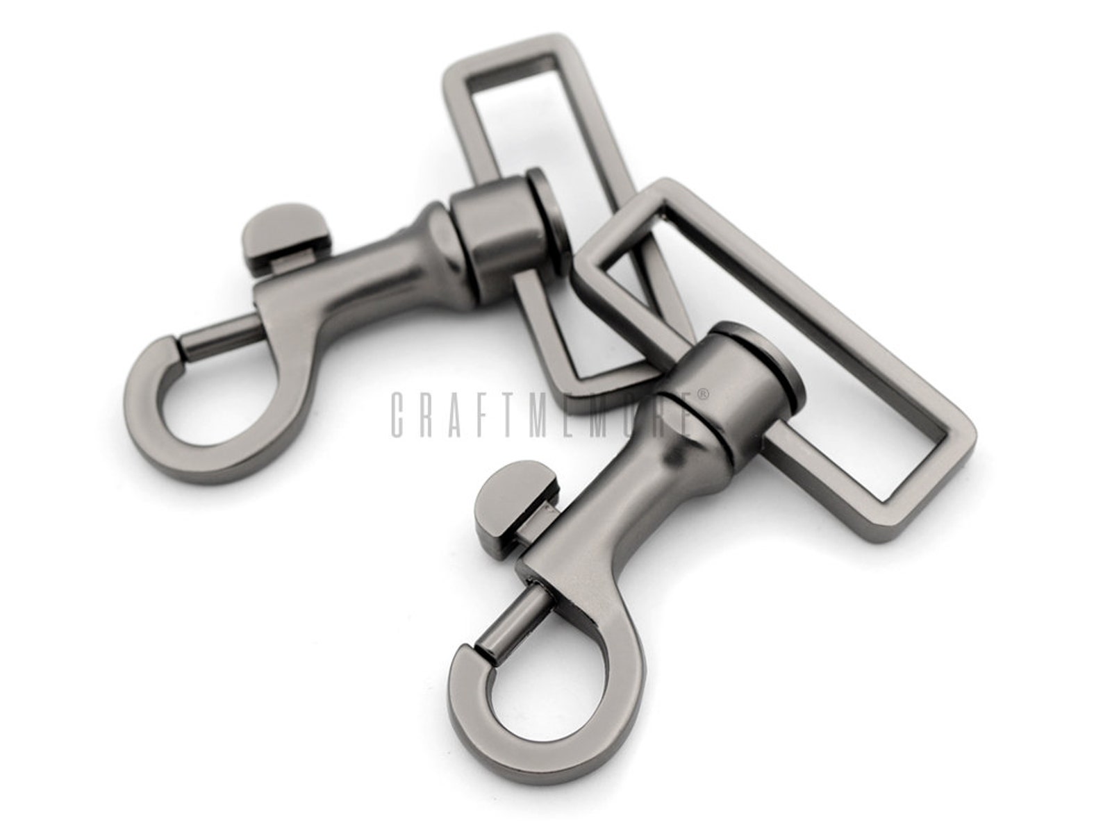 2pcs Multi Size Matte Black Slide Bolt Swivel Snap Hooks - Etsy