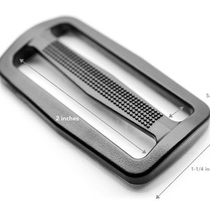 Plastic Slide Buckle Rectangle Ring Triglide Slider Loop Belt Keeper ...