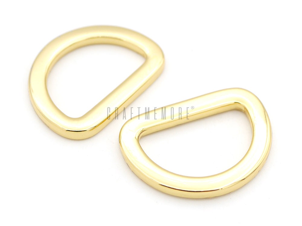 10pack Multi-size D-rings Purse Loop Flat Metal D-ring Heavy | Etsy