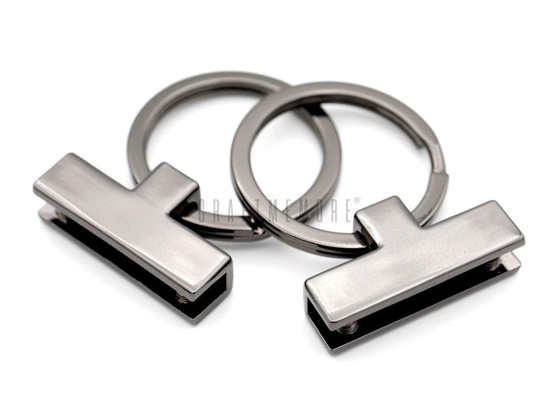 1 Inch Key Fob Hardware With Split Key Rings Holder Keychain | Etsy Canada