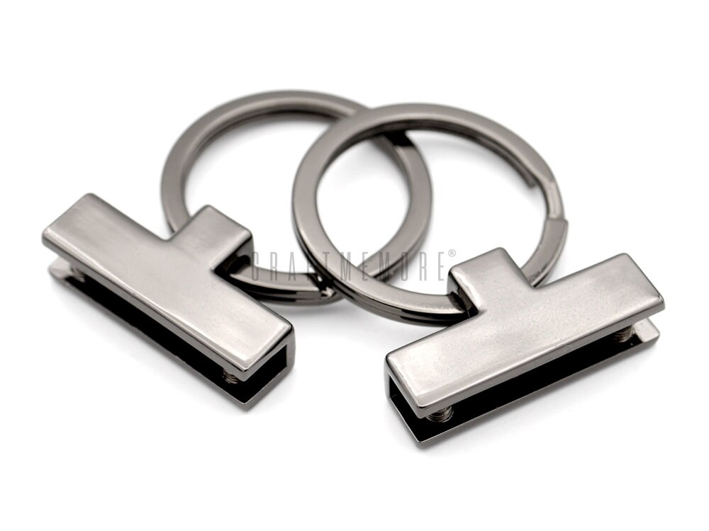 1 Inch Key Fob Hardware With Split Key Rings Holder Keychain - Etsy Canada