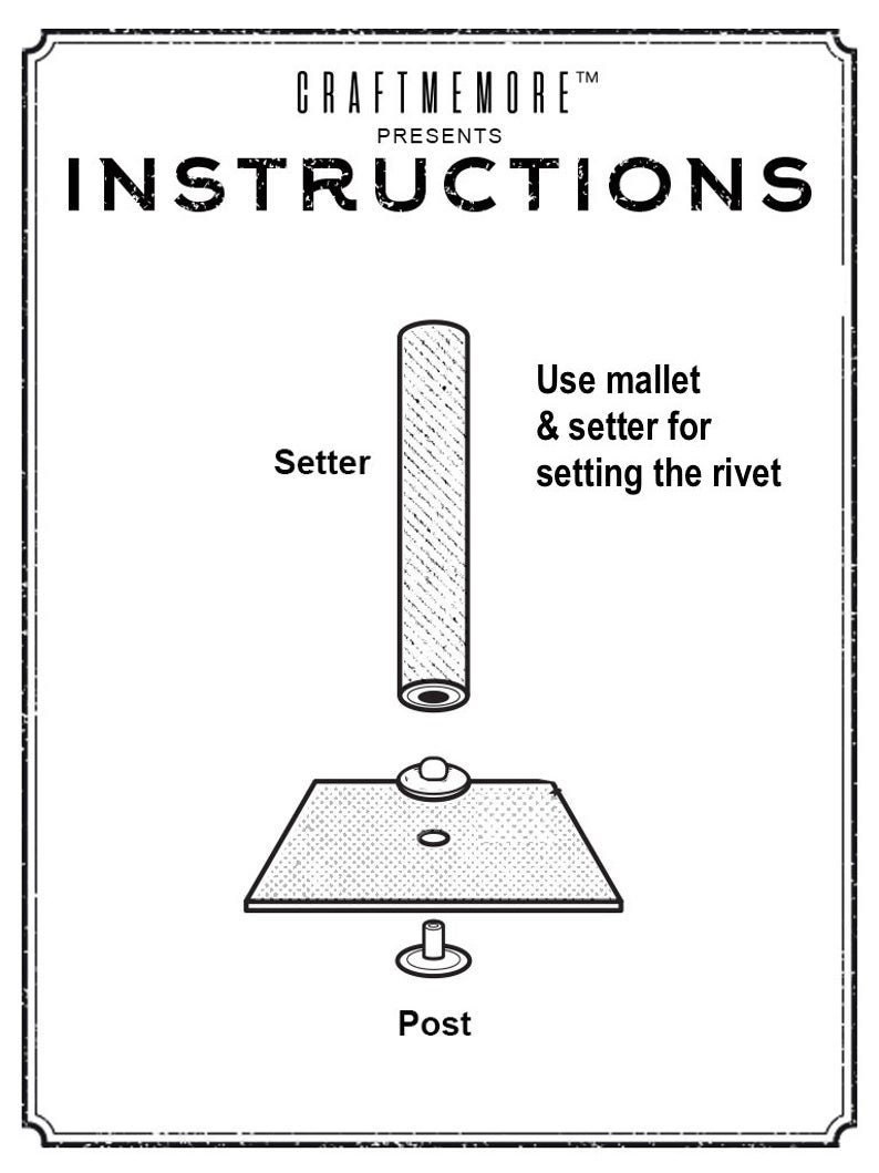 Jean Rivets Denim Rivet Nipple Rivet Stud Fabric Leather Craft 50 Pack ...