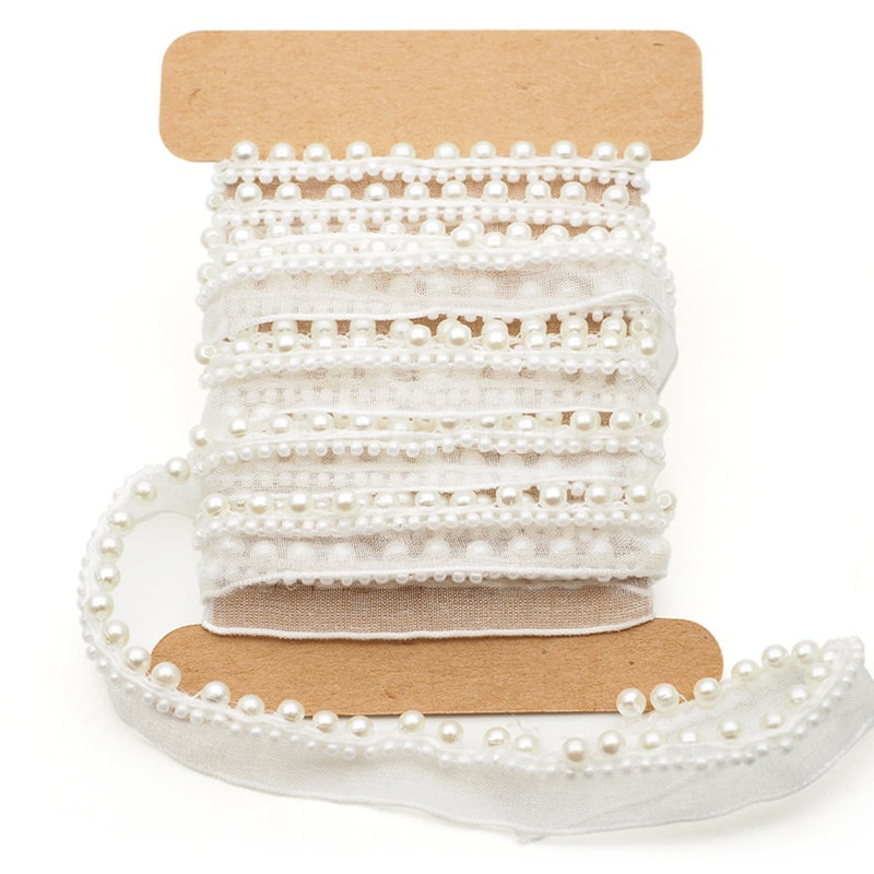 Beaded Pearl Trim - Etsy