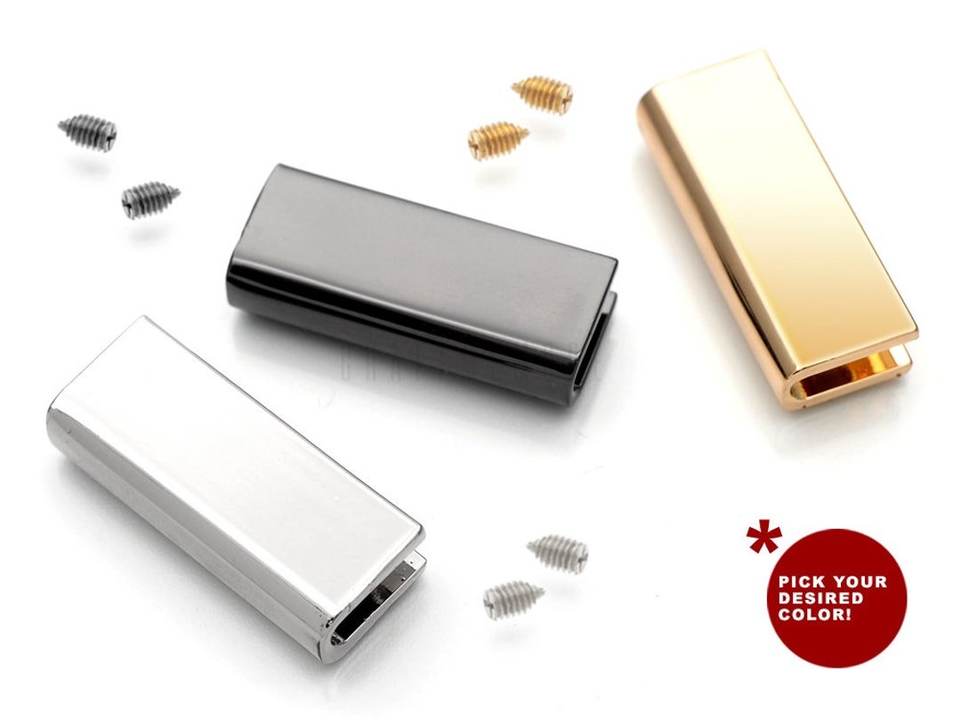 1 Inch Belt Tip With Screw, Zipper Tip, Webbing Tip, Strap End Caps ...