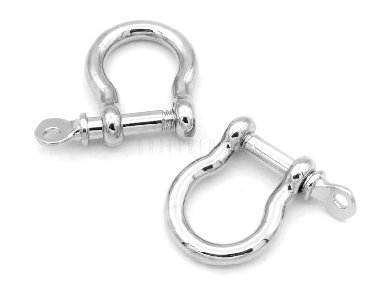4pcs Shackle Screw Rings D-ring D Type Screw Pin Joint Connect - Etsy