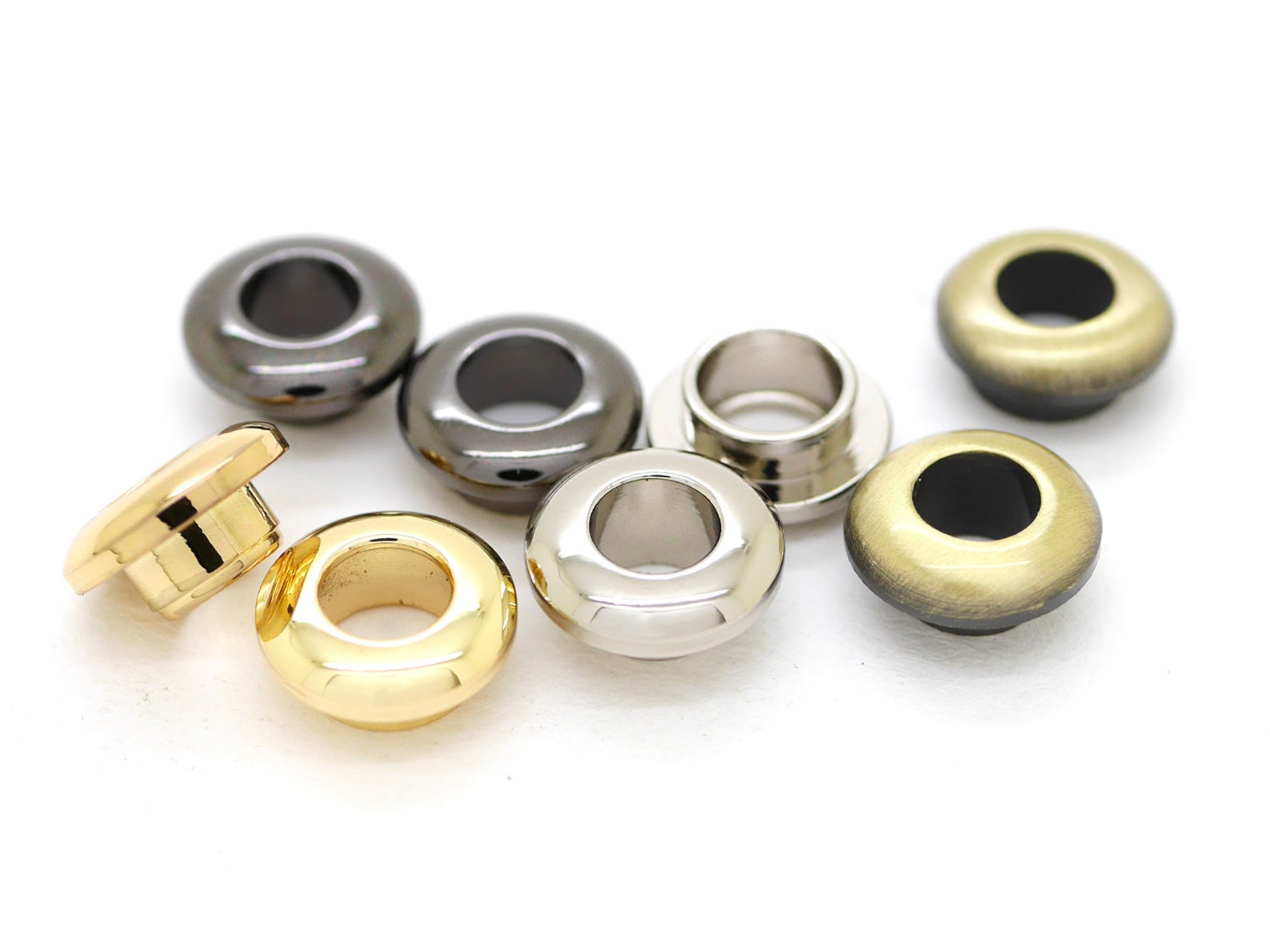 10sets 3/165mm Hole Tiny Metal Push Snap Together - Etsy