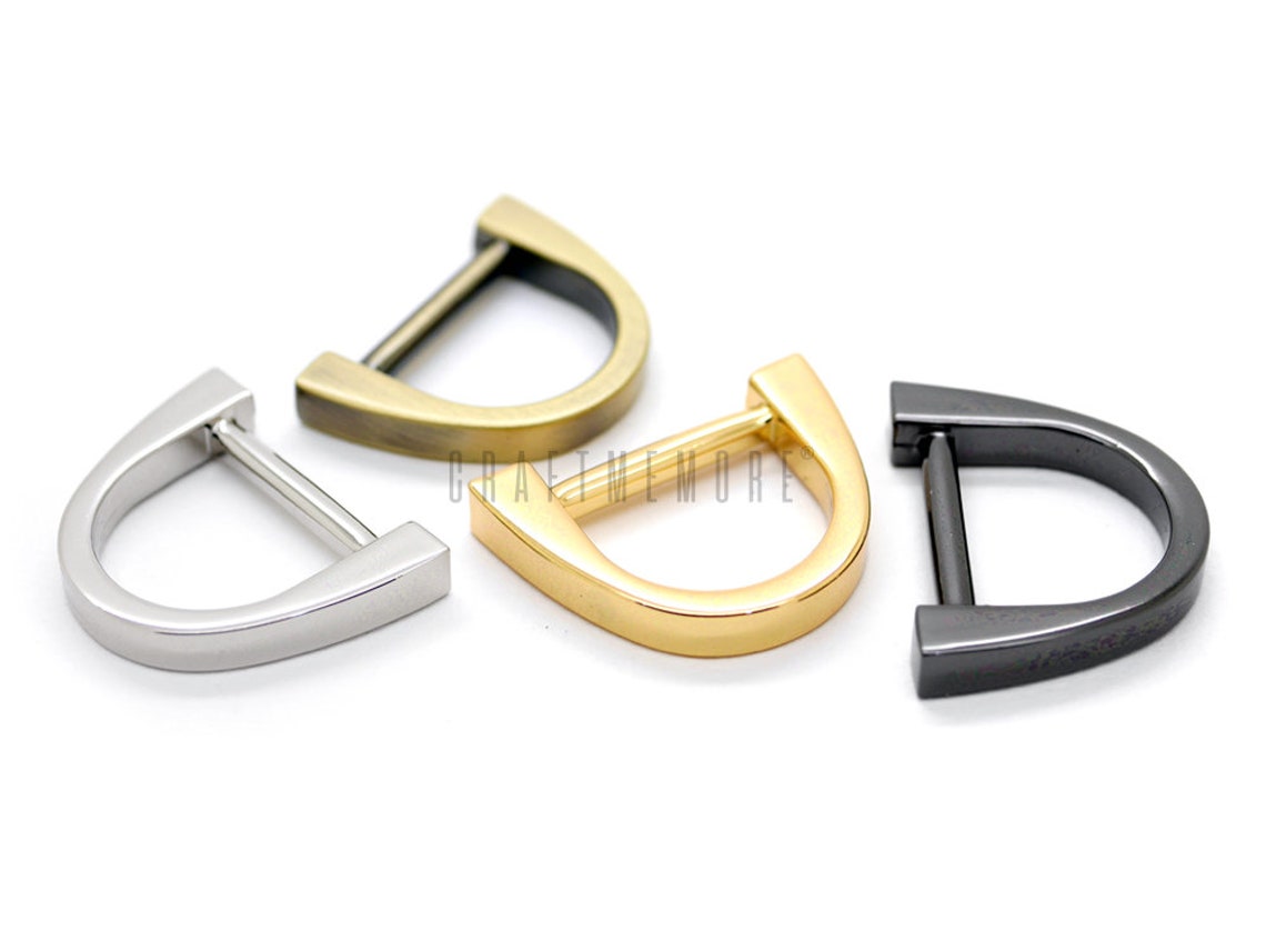 4pcs 3/4 D-ring Angle Edged D-rings Findings Purse Belts | Etsy