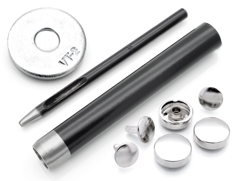 8mm 10mm 12 mm Tablet Rivet Setter Hole Punch Cutter Leather | Etsy