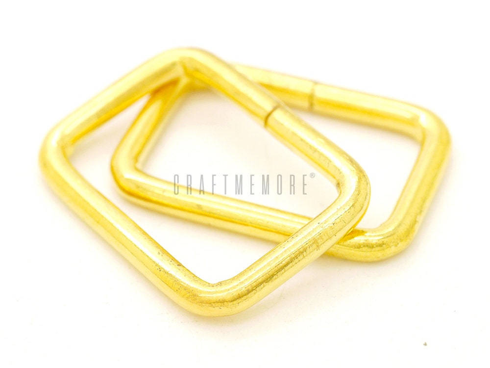 20pack 5/8 3/4 1 Metal Rectangle Buckle Ring - Etsy
