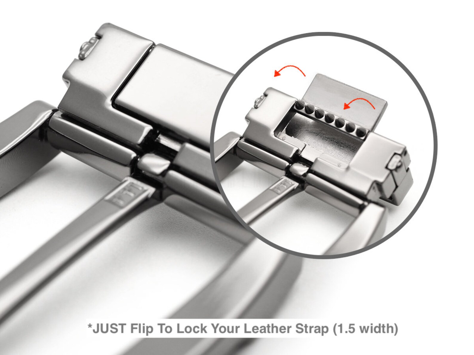 1.5 Inches Clamp Belt Buckle for Replacement or Leather Craft # ...