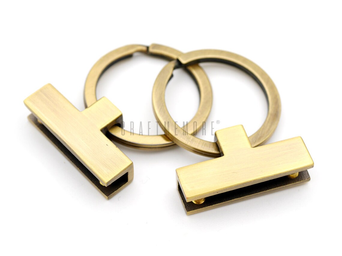 1 Inch Key Fob Hardware With Split Key Rings Holder Keychain | Etsy Canada