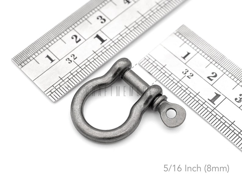 4pcs Shackle Screw Rings D-ring D Type Screw Pin Joint Connect - Etsy