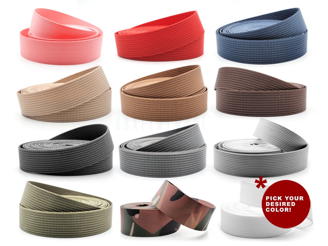 Heavy Nylon Webbing - Straps for Arts and Crafts, Luxury Bag Strap High ...