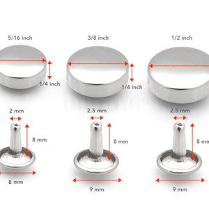 8mm 10mm 12 Mm Tablet Rivet Setter, Hole Punch Cutter Leather Craft ...