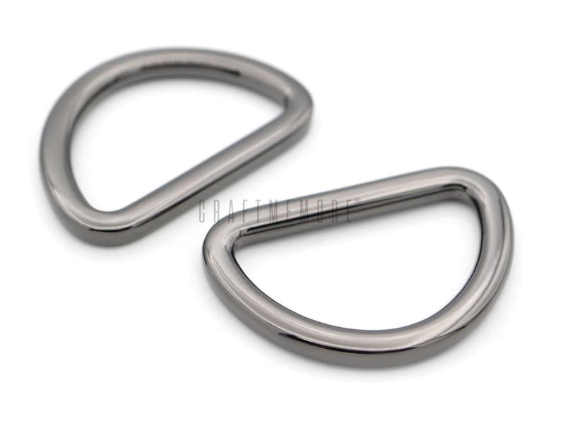 10pack 1 Flat Metal D-ring Purse Loop Flat Metal D-ring | Etsy