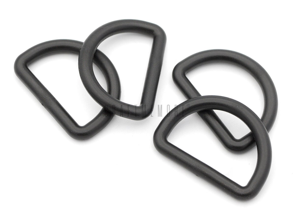 Plastic D-Ring Quality Black D Rings Loop for Belts Bags Purse | Etsy