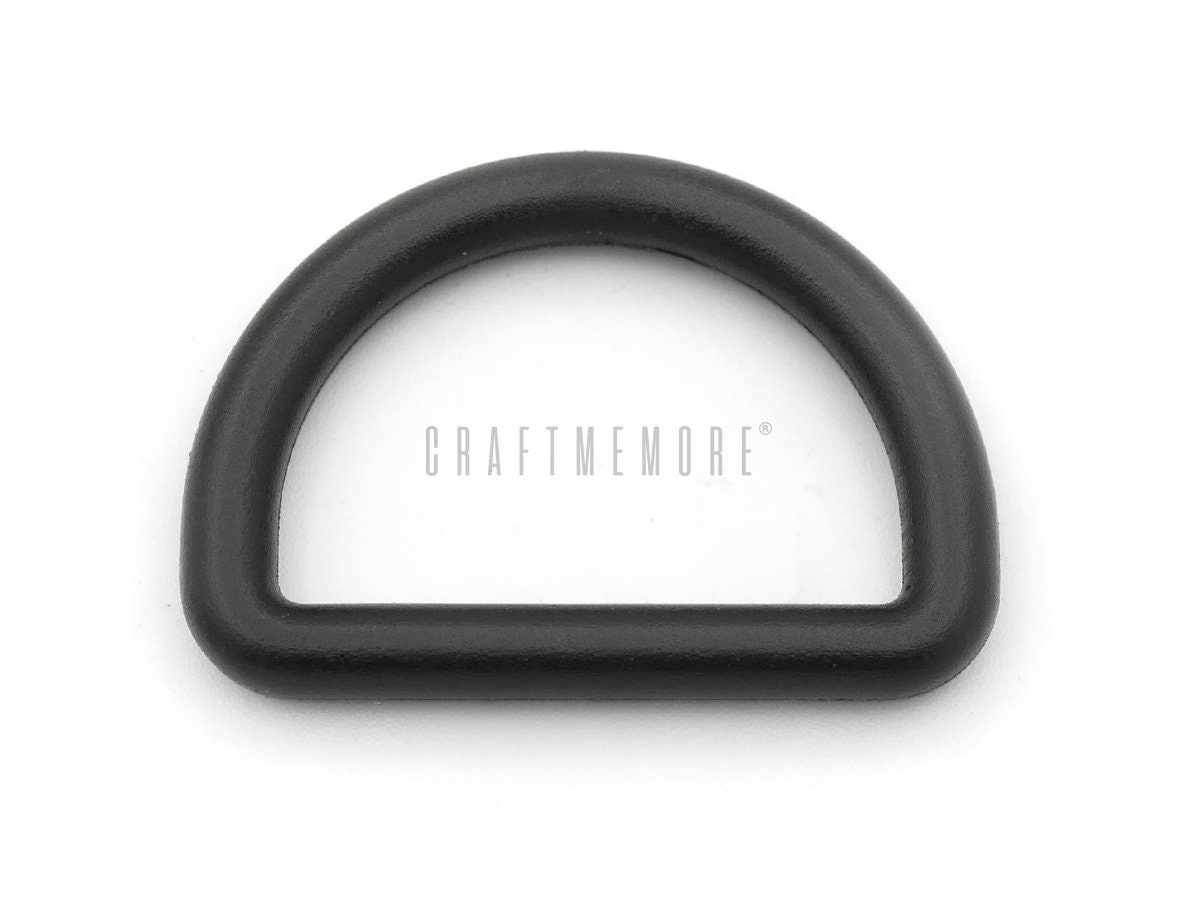 Plastic D-Ring Quality Black D Rings Loop for Belts Bags Purse | Etsy