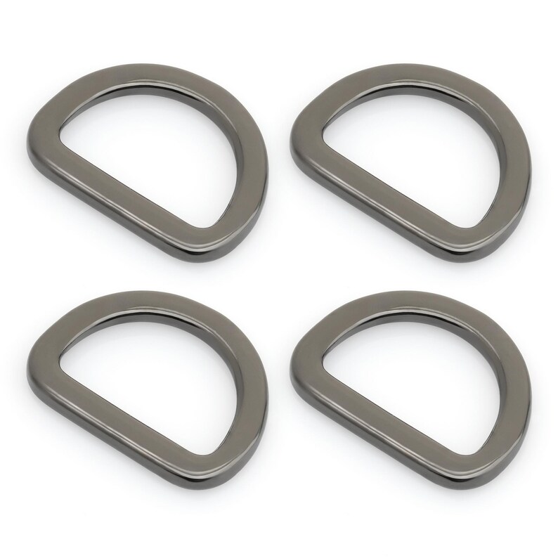 10-pack Flat Metal D-rings, Heavy Duty Bag Hardware (1 Inch) - Etsy