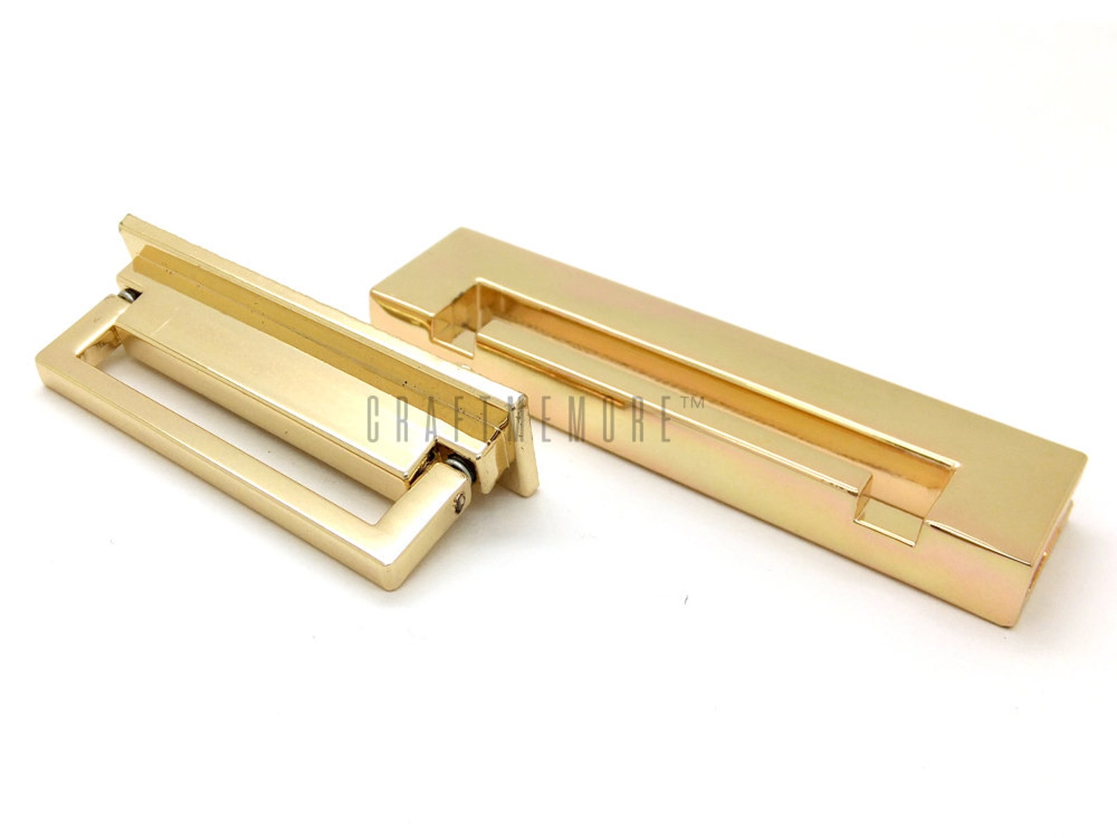 1pc Metal Purse Lock Bar With Flip Closure Clasp Lock premium | Etsy