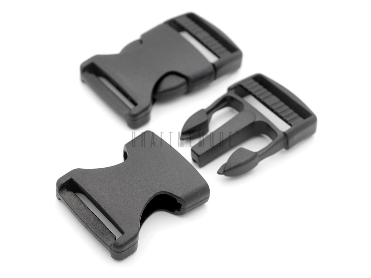 Quick Side Release Buckle Black Plastic Quality Locks for Bags | Etsy