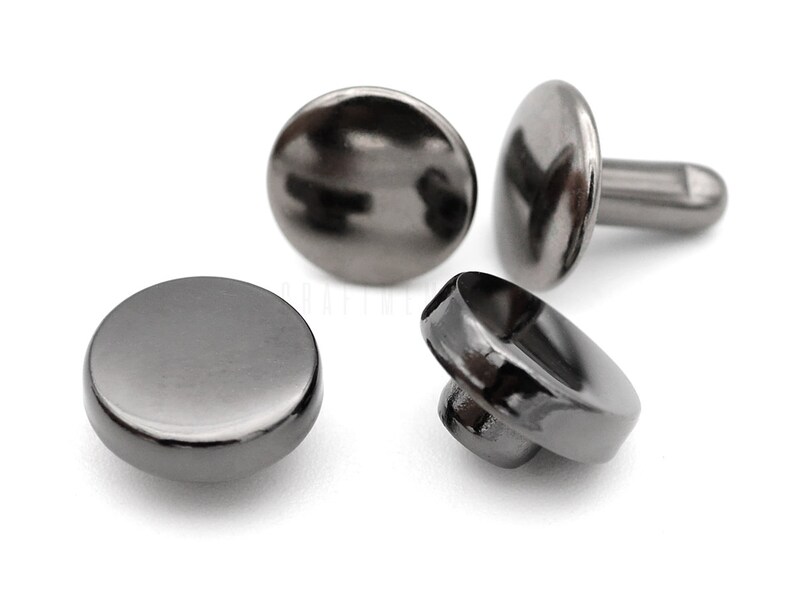 10mm 10 Sets Quality Flat Head Leather Rivet Decorative Rivets | Etsy