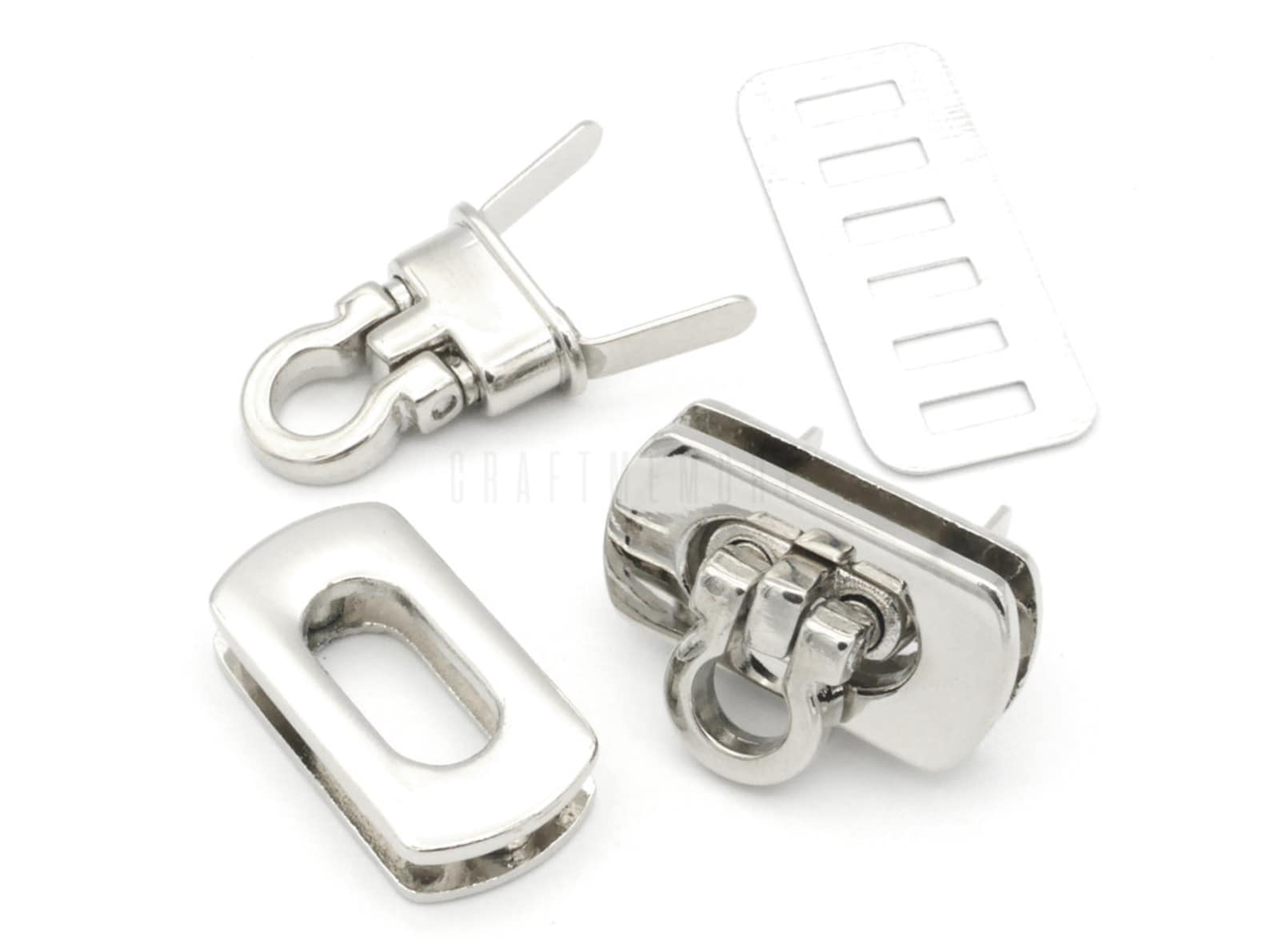 Mini Purse Lock Metal Flip Lock Craft Case Clasp Turn Flip Lock Purse ...