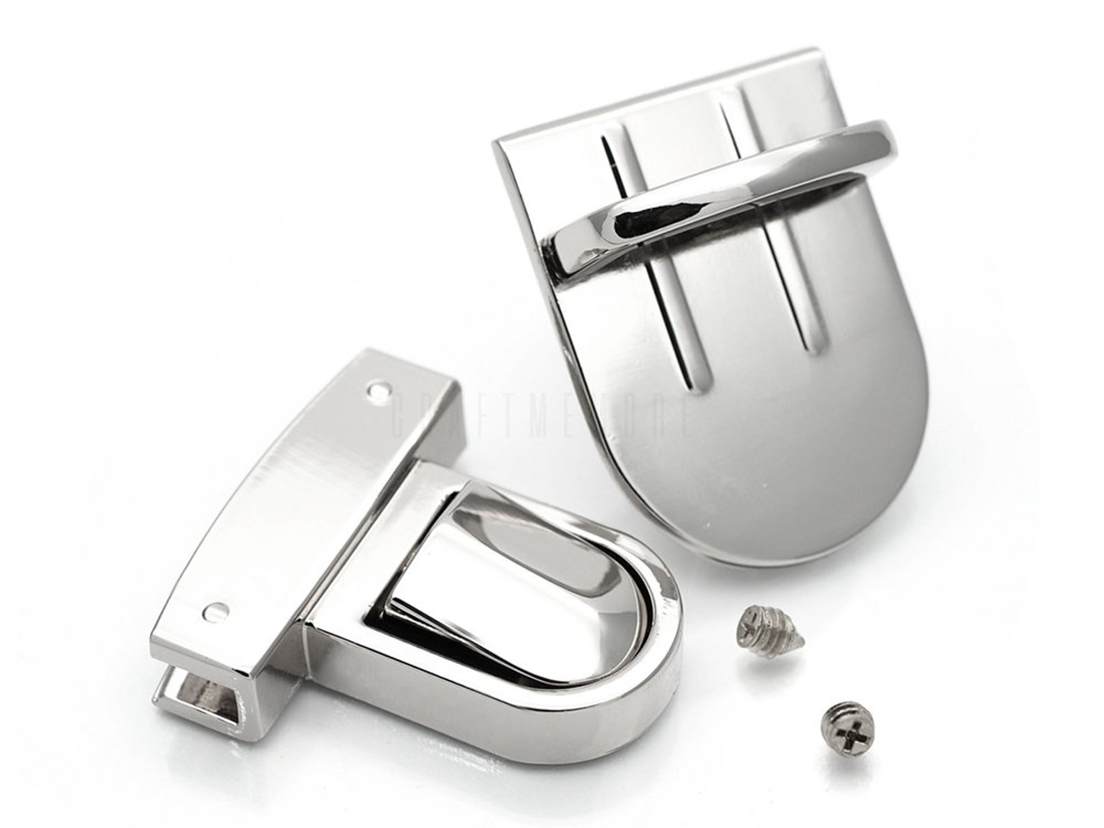 1-1/4 Inch Press Lock Purse Lock Catch Lock Quality Purse Bag - Etsy