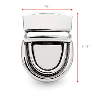 2sets 3/4 Inch Tuck Lock Catch Purse Lock Purse Bag Lock YB340 - Etsy