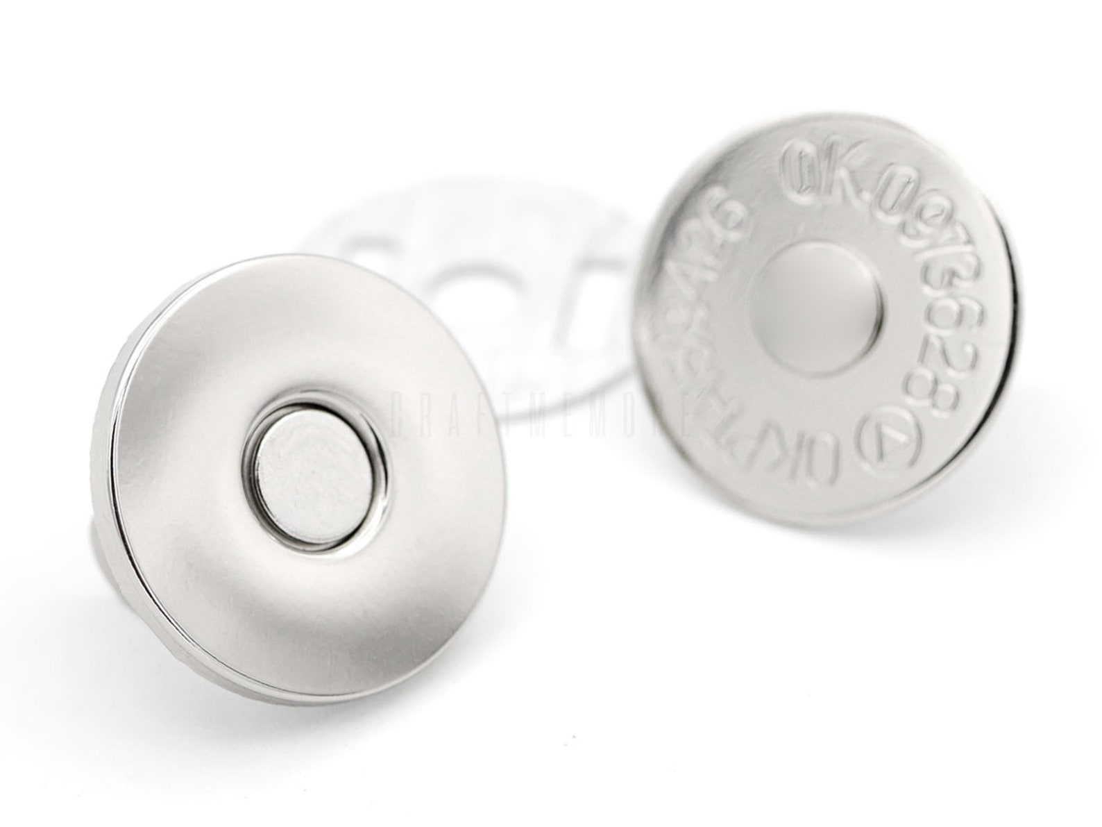 Thin Magnetic Snap Buttons Quality Strong Clasp for Purse Sewing ...