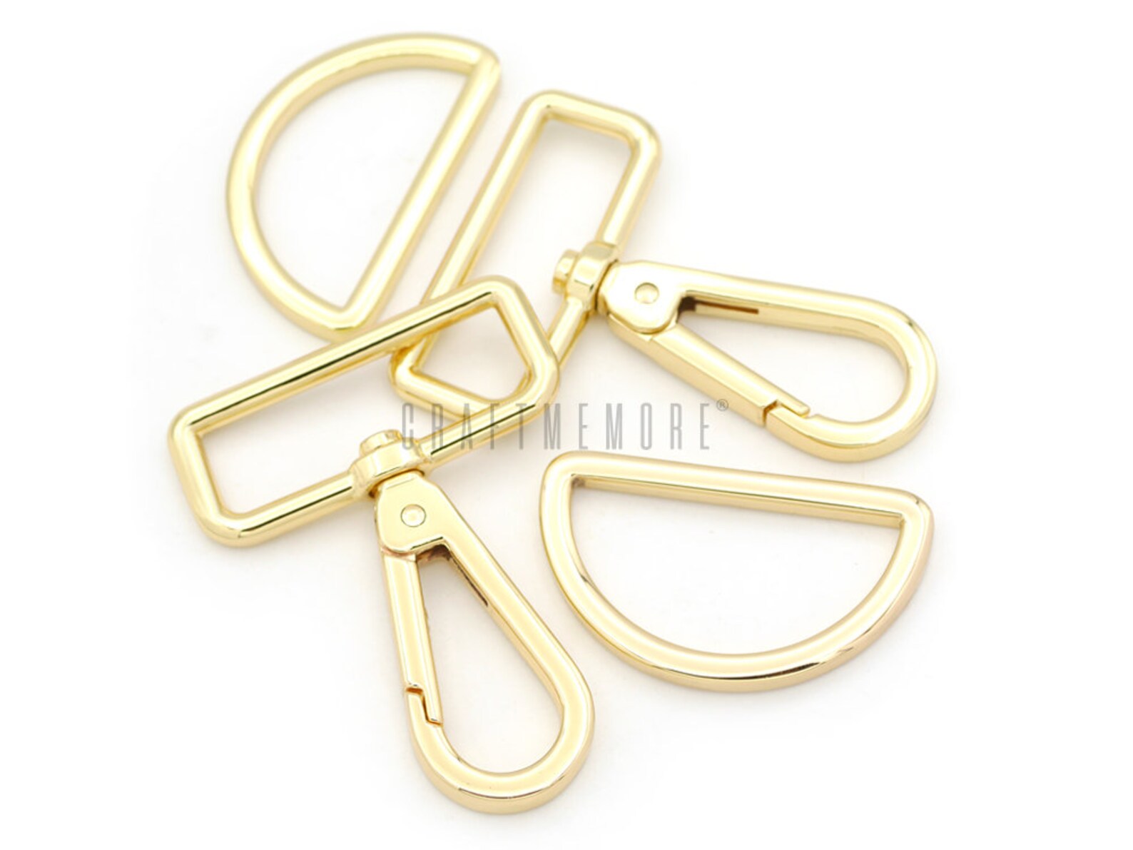 2sets 1-1/2 Snap Push Gate Hooks Metal Swivel Snap Hooks | Etsy