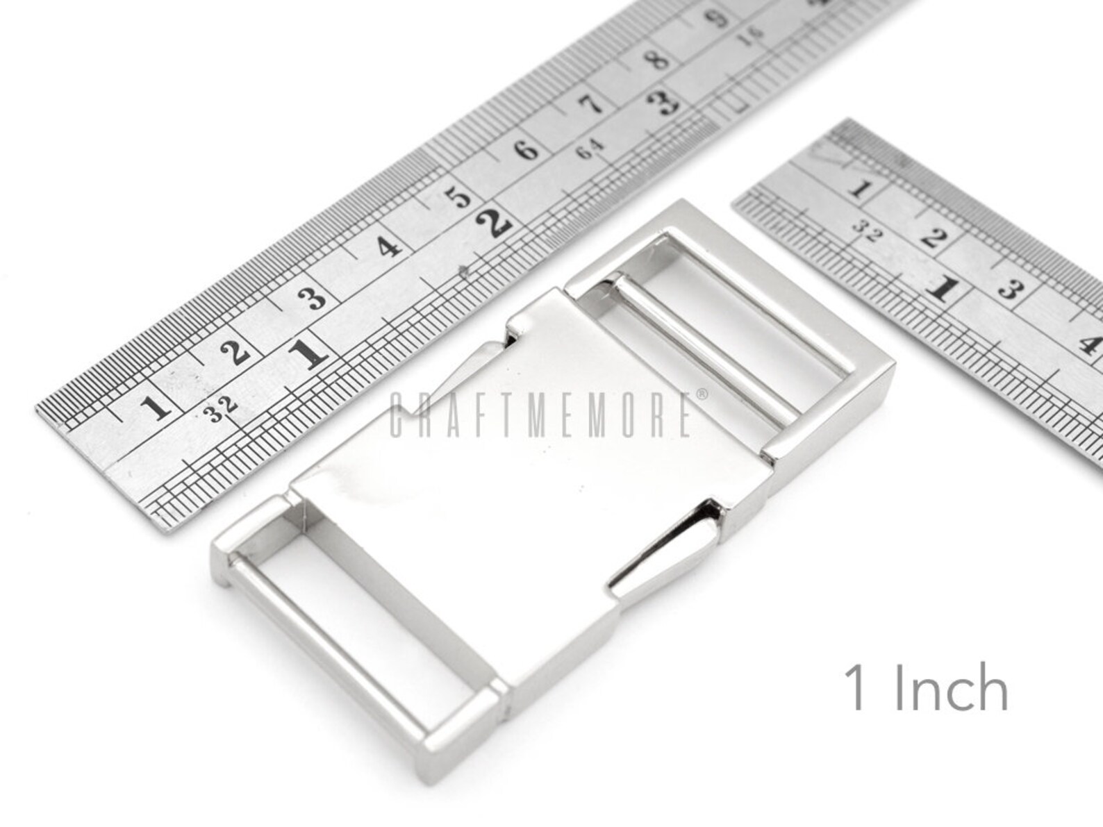 1pc Metal Quick Side Release Buckle Webbing Bag Clip Lock Belt Strap ...